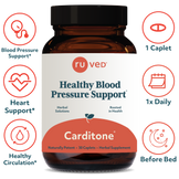 Carditone | All Natural Blood Pressure Support by ruved Herbal ...
